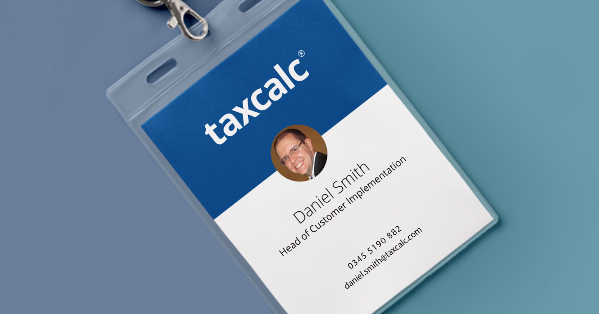 Meet the team - Daniel Smith - TaxCalc