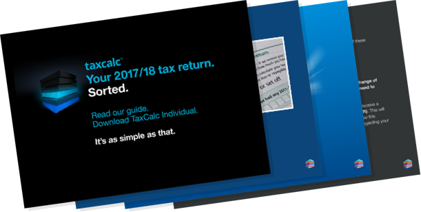 Getting started with TaxCalc - TaxCalc