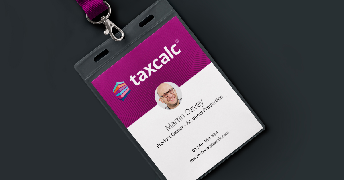 Meet the team - Martin Davey - TaxCalc